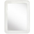 CEREM Cute & Safe Magnetic Locker Mirror, Real Glass, 5" x 7", White ...