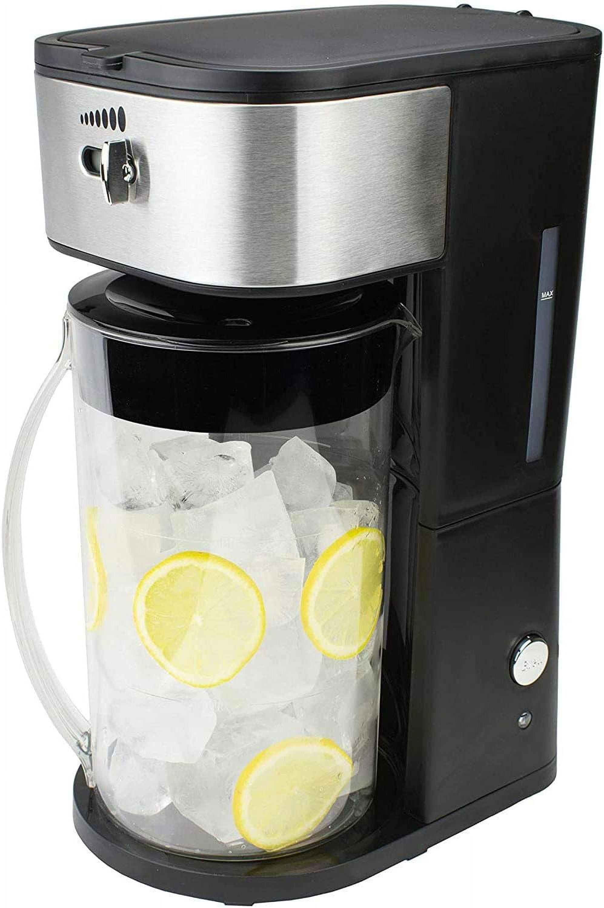 CERING Black 64 oz Iced Tea Machine - Walmart.com