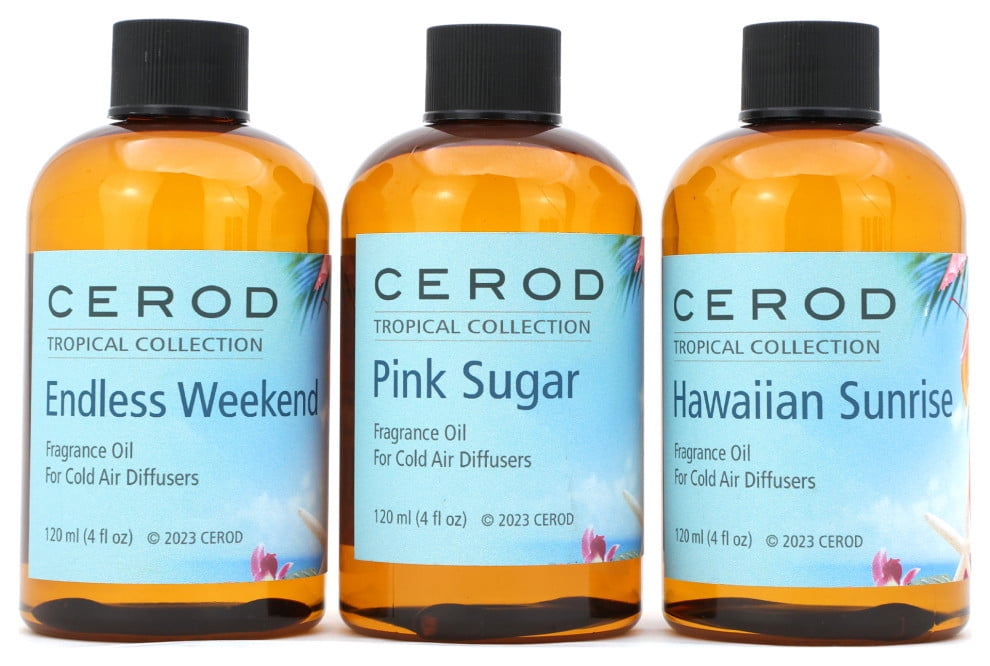 CEROD – Tropical Collection Scents Set (3) - Diffuser Oil for Cold Air ...