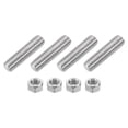 CERPXFF-1/2"-13 Fully All Threaded Rod, 4Pcs 304 Stainless Steel Long ...