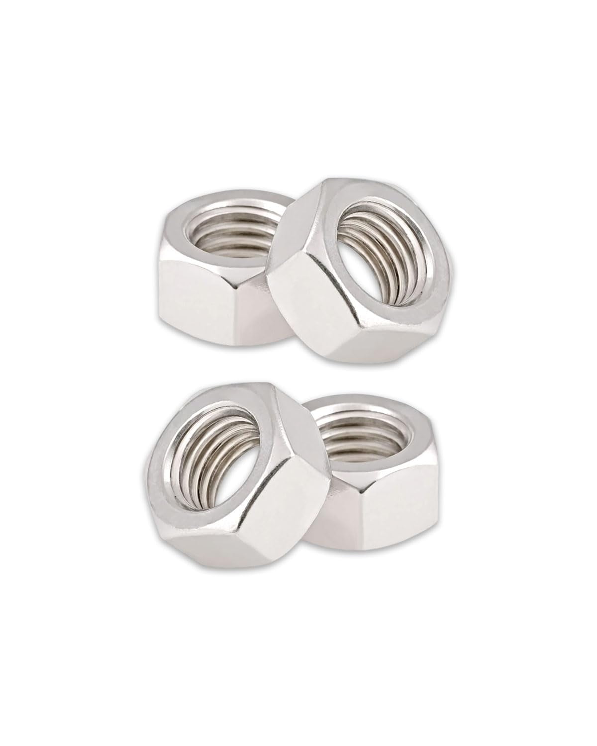 CERPXFF-1/2"-13 Hex Nuts, IMScrews 304 Stainless Steel Heavy Hex Nuts ...