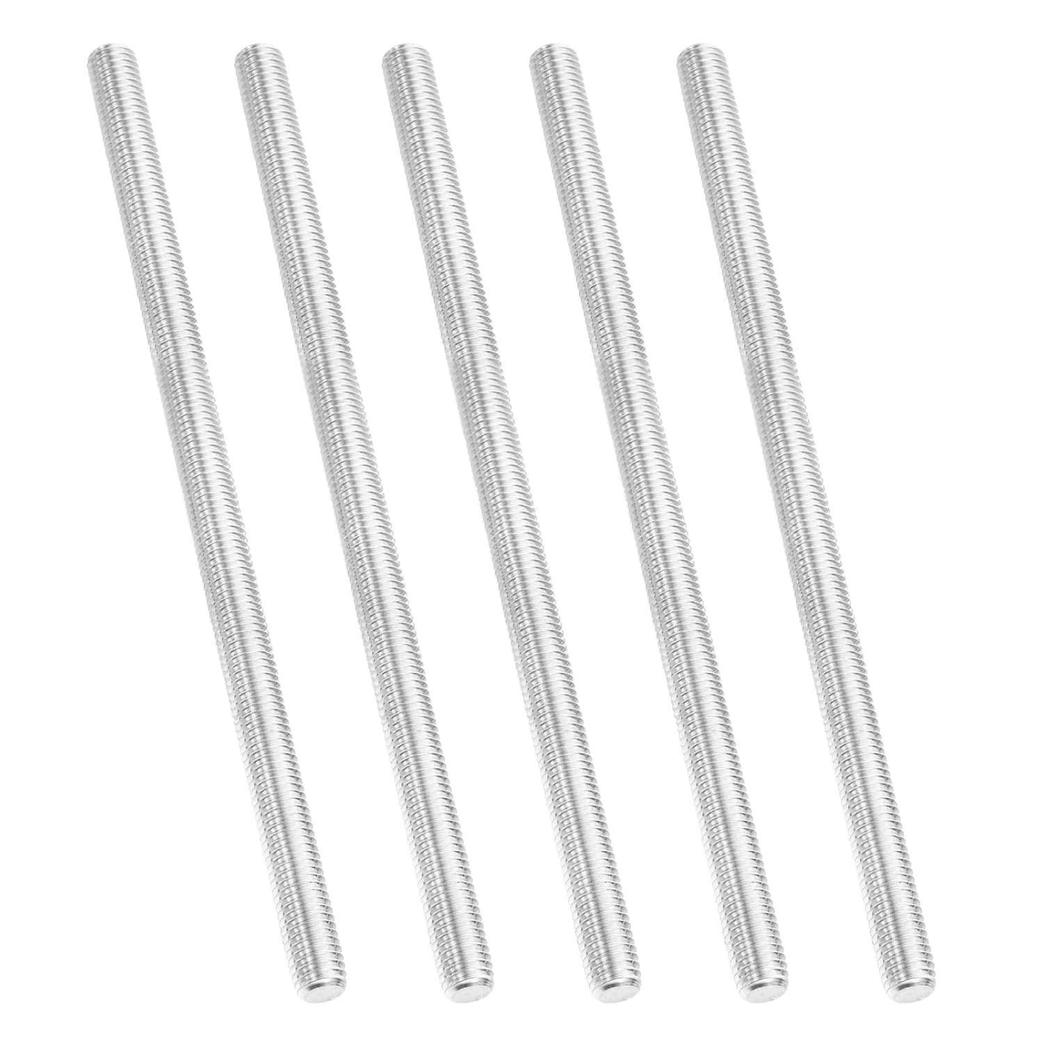 CERPXFF-1/2"-13 UNC 304 Stainless Steel Fully Threaded Rod, 5Pcs 10 ...