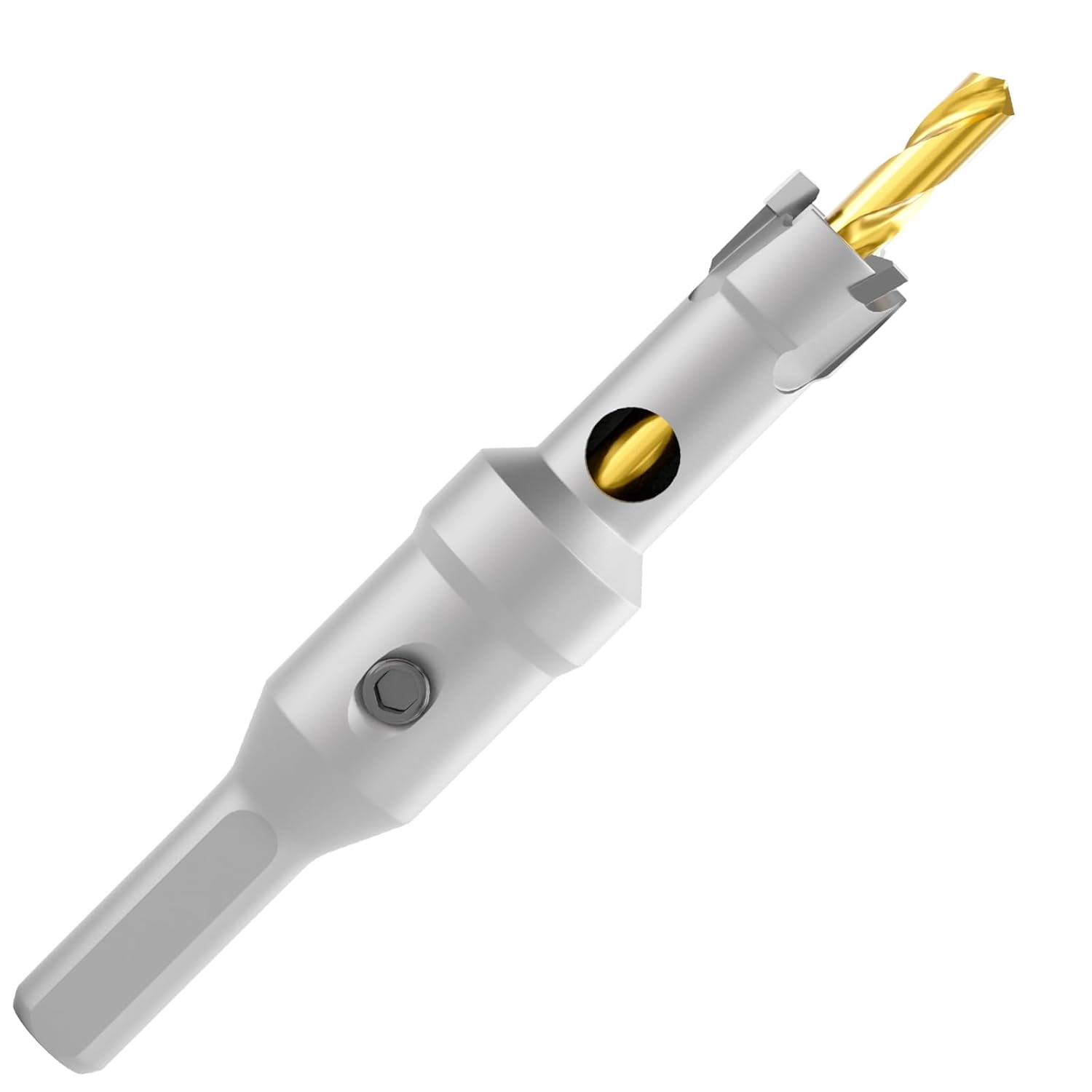 CERPXFF-1/2"(13mm) Upgraded Heavy Duty Carbide Hole Saw, Metal Steel ...