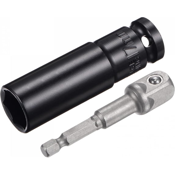 CERPXFF-1/2" Drive Socket Accessory Set, 17mm Deep 6-Point Impact ...