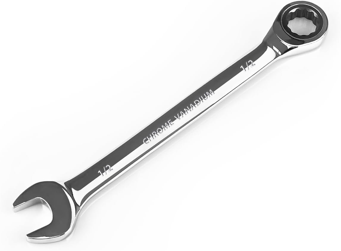 CERPXFF-1/2 inch Ratcheting Combination Wrench SAE, Industrial Grade ...