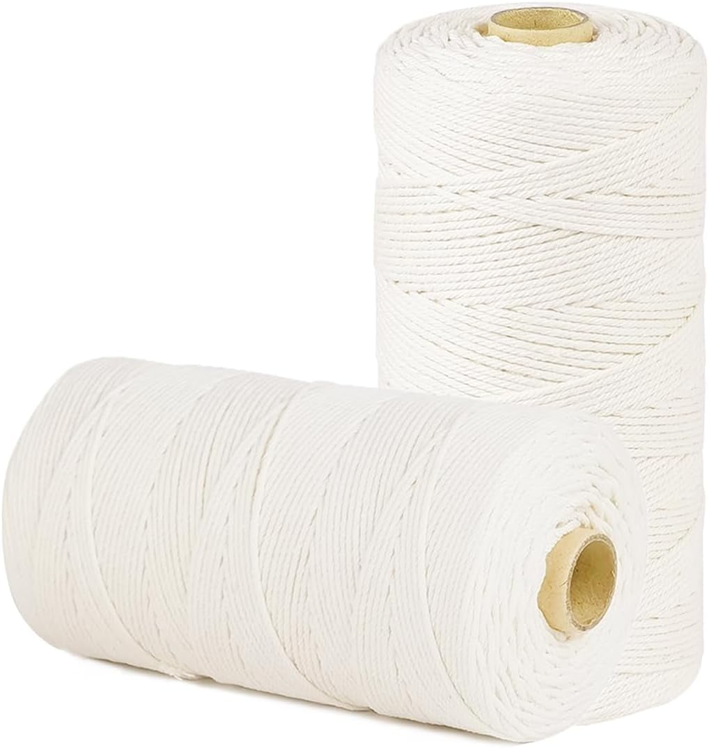 CERPXFF-1,200 Feet 2mm Cotton Butcher Twine String Soft Food Safe for ...
