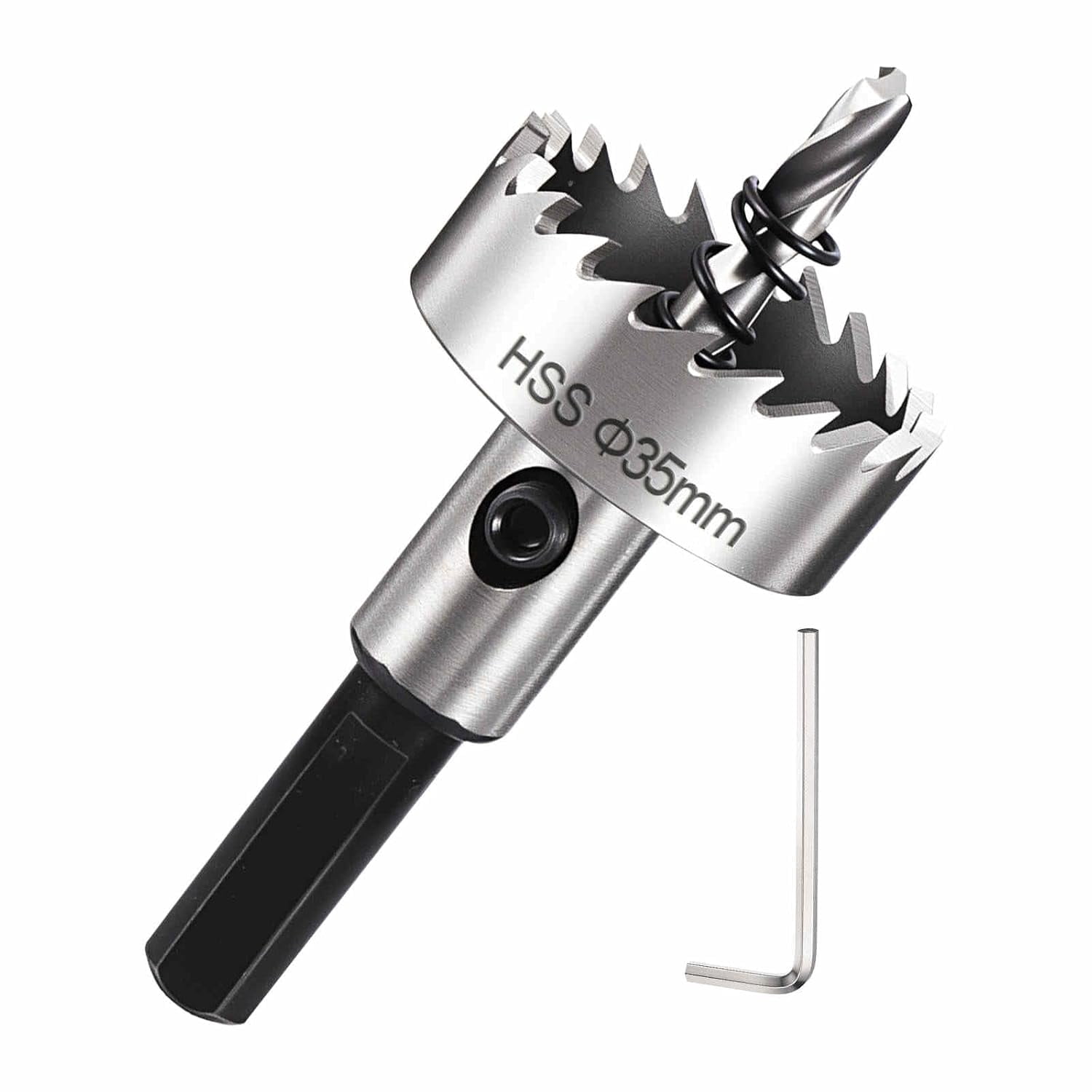 CERPXFF-1-3/8" Hole Saw 4341 High Speed Steel - 35mm Hole Cutter - Good ...