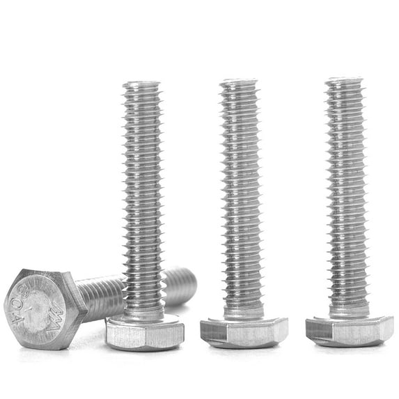 CERPXFF-1/4-20 Hex Bolts Screws Kit External Hex Head Stainless Steel ...