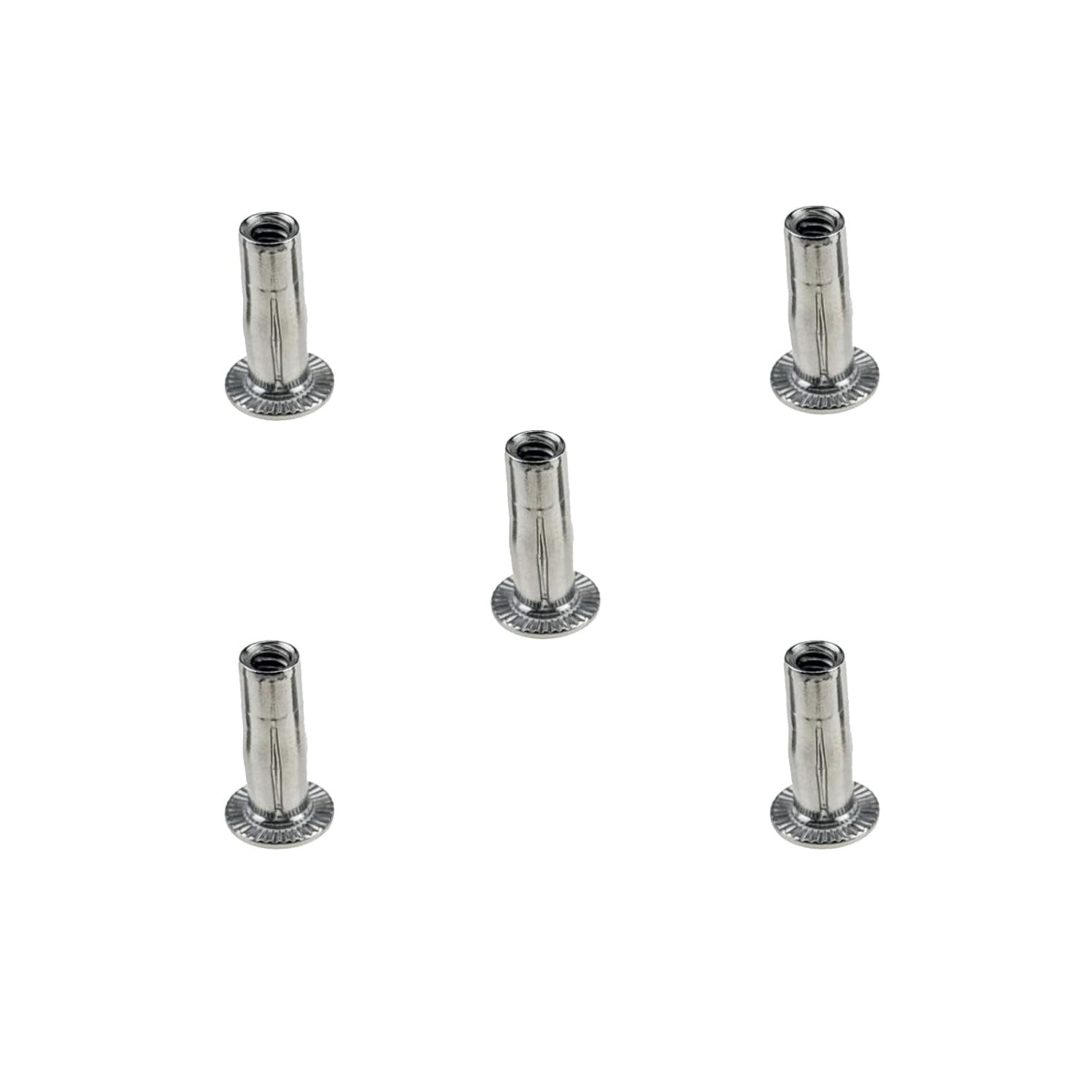 CERPXFF-1/4-20 Rivet Nuts Pre-Bulbed Shank Threaded Insert Nut ...