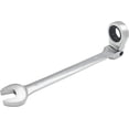 CERPXFF-1/4 Inch Flex-Head Ratcheting Combination Wrench SAE 72 Teeth ...