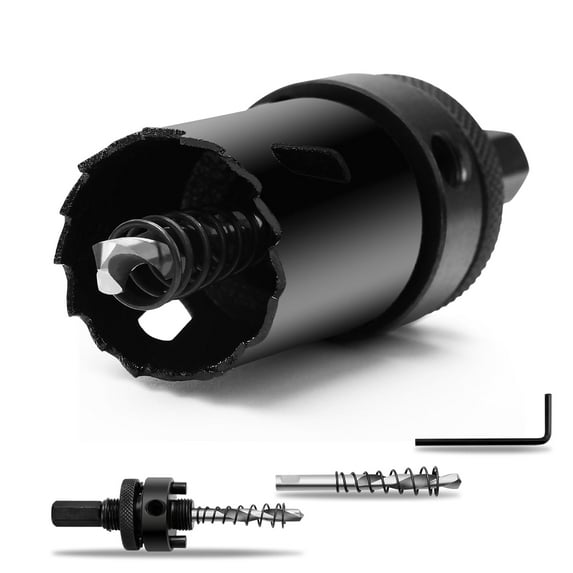 CERPXFF-1-7/8" | 48mm Hole Saws with Heavy Duty Arbor HSS Bi-Metal Hole ...