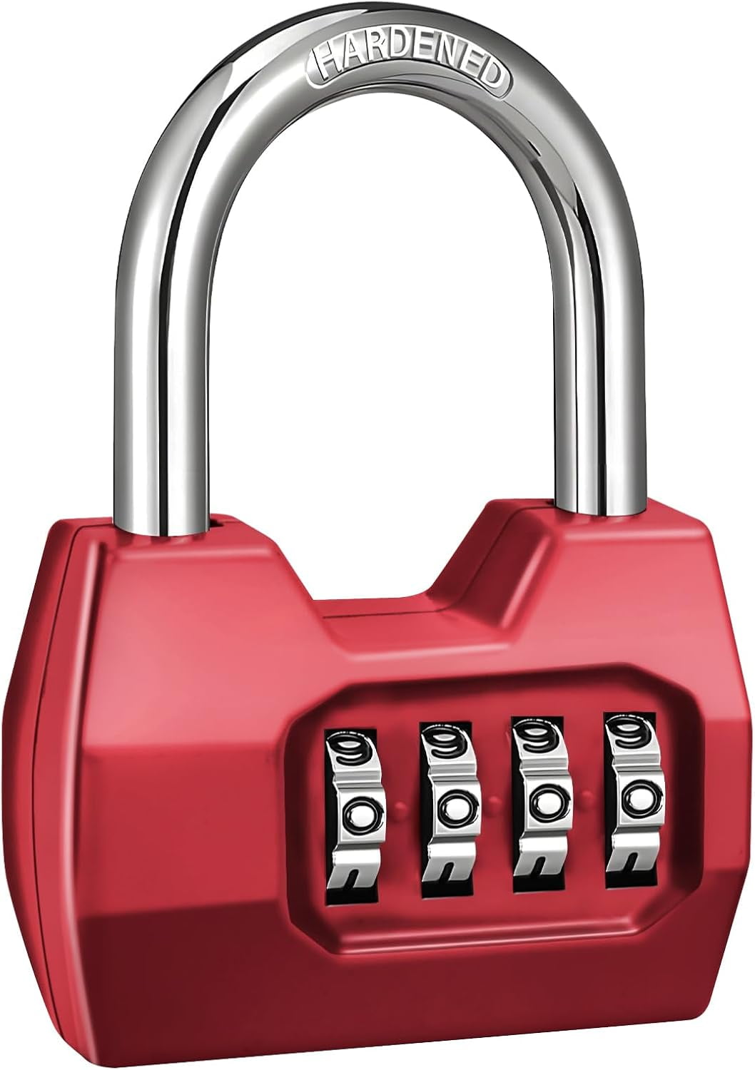 CERPXFF-1 Pack 4 Digit Combination Lock, Outdoor Waterproof Padlock for ...