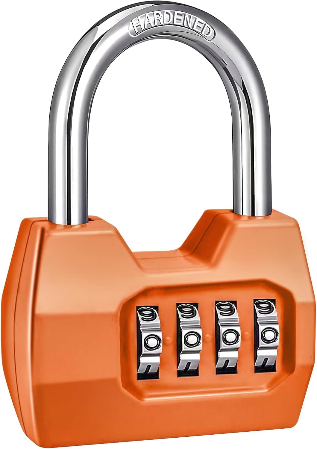 CERPXFF-1 Pack 4 Digit Combination Lock, Outdoor Waterproof Padlock for ...