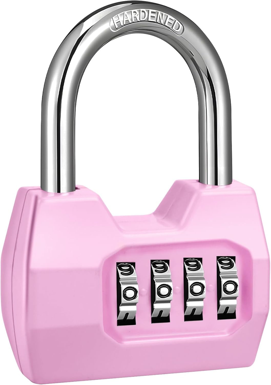 CERPXFF-1 Pack 4-Digit Combination Lock, Waterproof Outdoor Padlock for ...