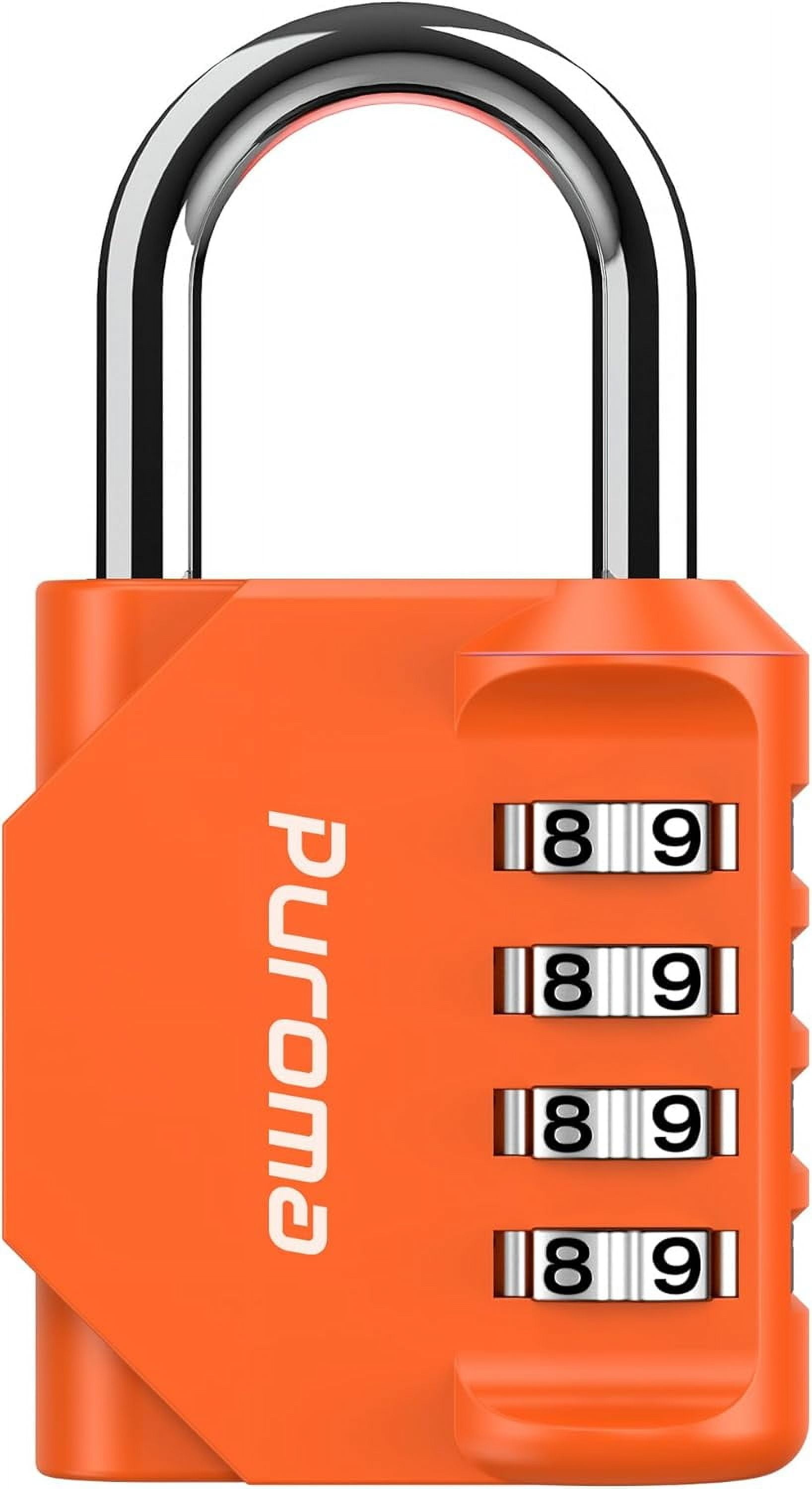 CERPXFF-1 Pack Combination Lock for Locker 4 Digit Outdoor Waterproof ...