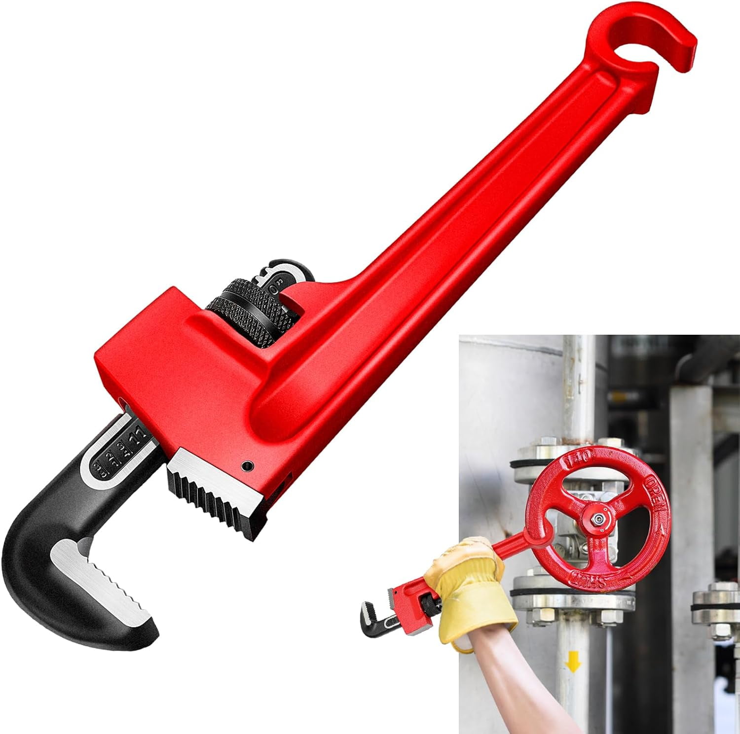 CERPXFF-10" Double Ended Valve Wrench Pipe and Valve Wrench Refinery ...
