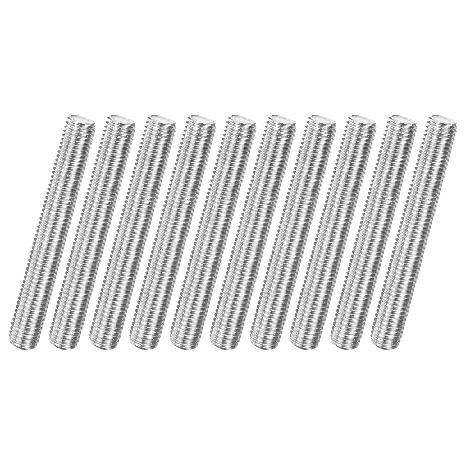 CERPXFF-10-Pack Fully Threaded Rod, M10x80mm 304 Stainless Steel Right ...