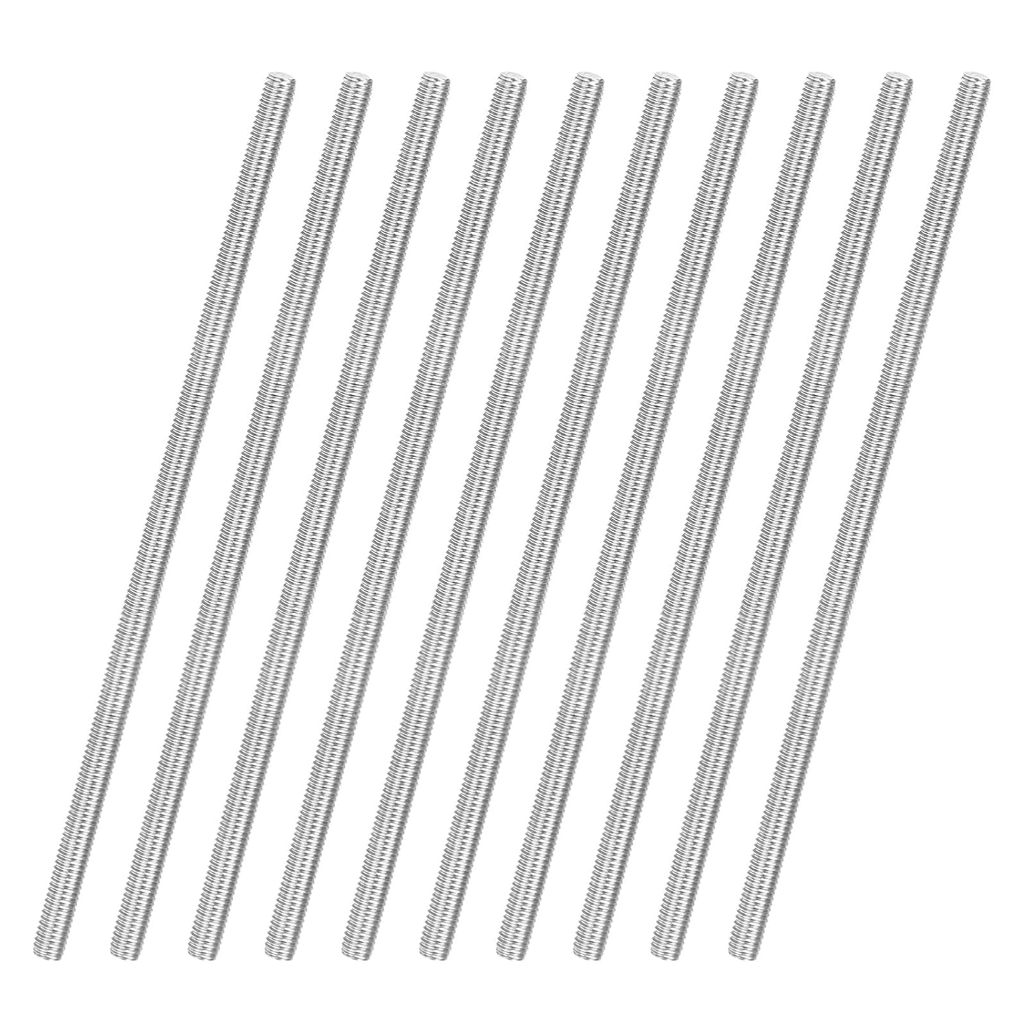 CERPXFF-10-Pack Fully Threaded Rod, M3x80mm 304 Stainless Steel Right ...