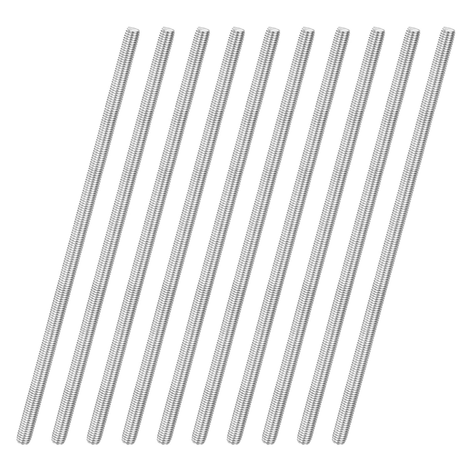CERPXFF-10-Pack Fully Threaded Rod, M8x250mm 304 Stainless Steel Right ...