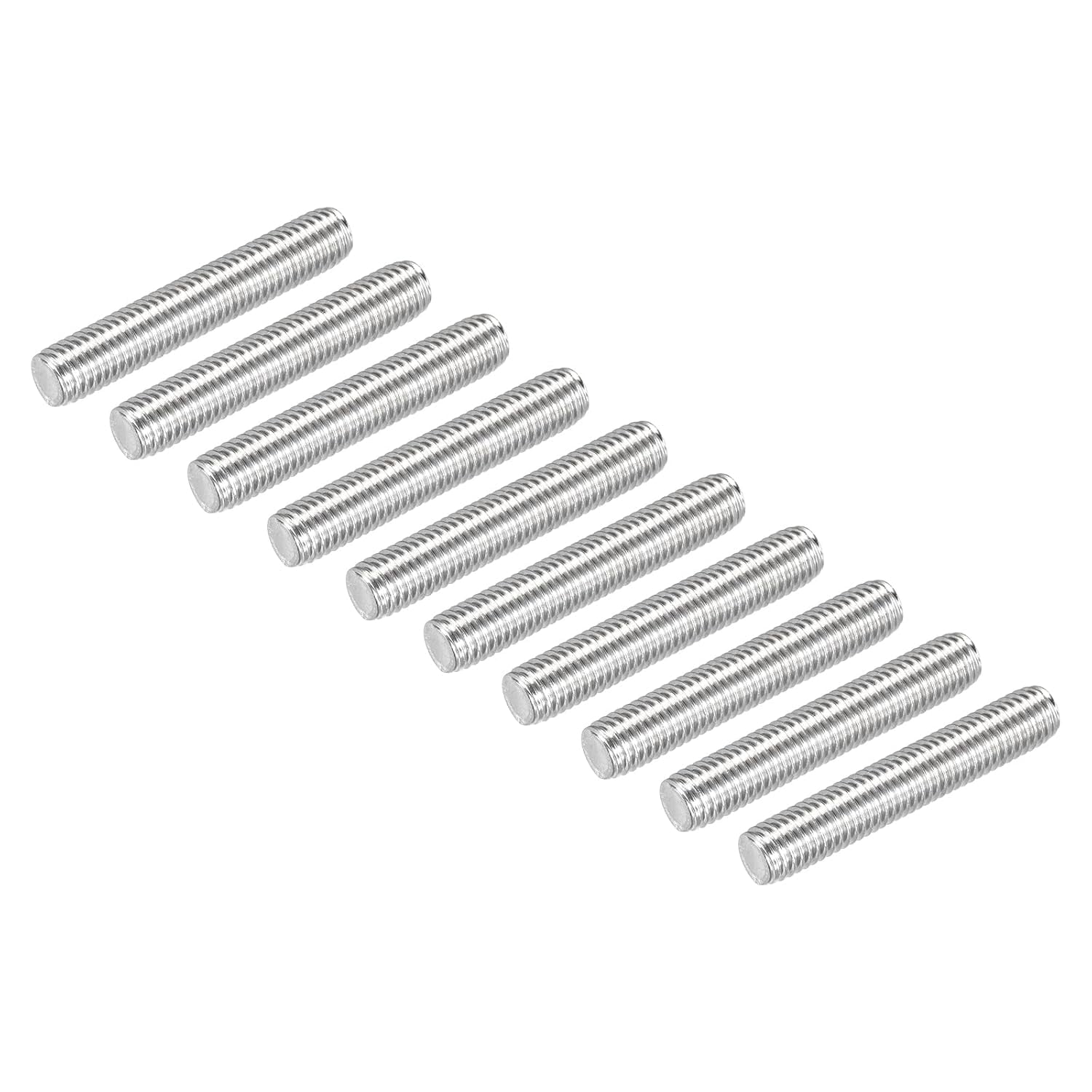 CERPXFF-10 Pack M10 x 60mm Fully Threaded Rod 304 Stainless Steel Right ...