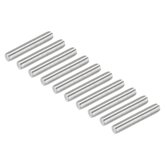 CERPXFF-10 Pack M10 x 60mm Fully Threaded Rod 304 Stainless Steel Right ...