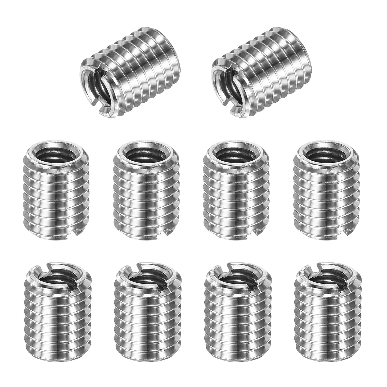 CERPXFF-10-Pack Thread Adapters Sleeve Reducing Nut, M12x1.75 Male to ...