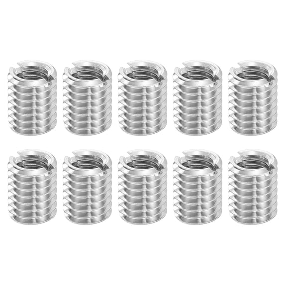 CERPXFF-10 Pcs M8x1.25 Male to M6x1 Female Stainless Steel Nut Screw ...