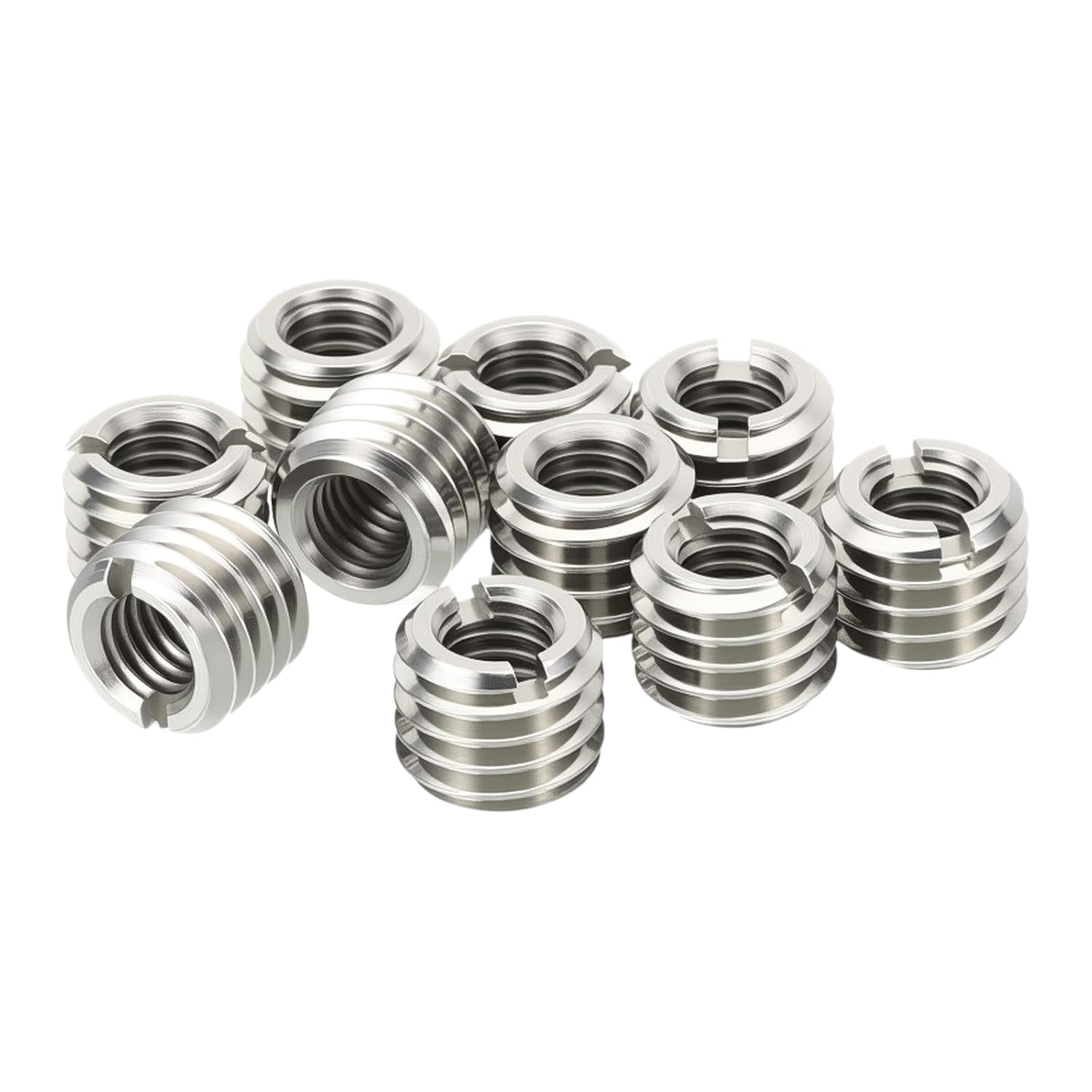 CERPXFF-10 Pcs Thread Adapter Sleeve Reducing Nut, M5 x 0.8 Male to M3 ...