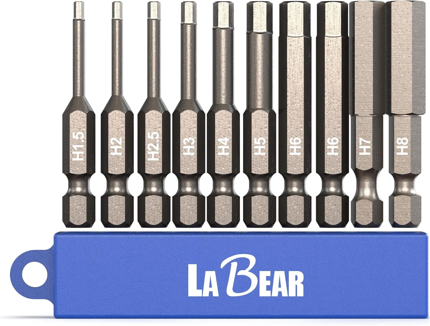 CERPXFF-- 10 Piece 2" S2 Steel Screwdriver Bits with 1/4" Quick Release ...