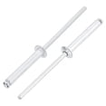 CERPXFF-100Pcs 1/8" x3/4" Aluminum Blind Rivets, Aluminum Grip and ...