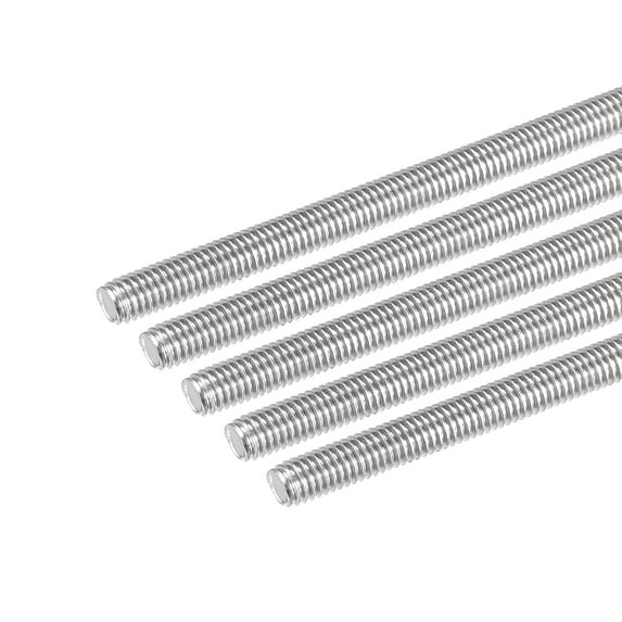 CERPXFF-10Pack M6x120mm Fully Threaded Rod 304 Stainless Steel Right ...