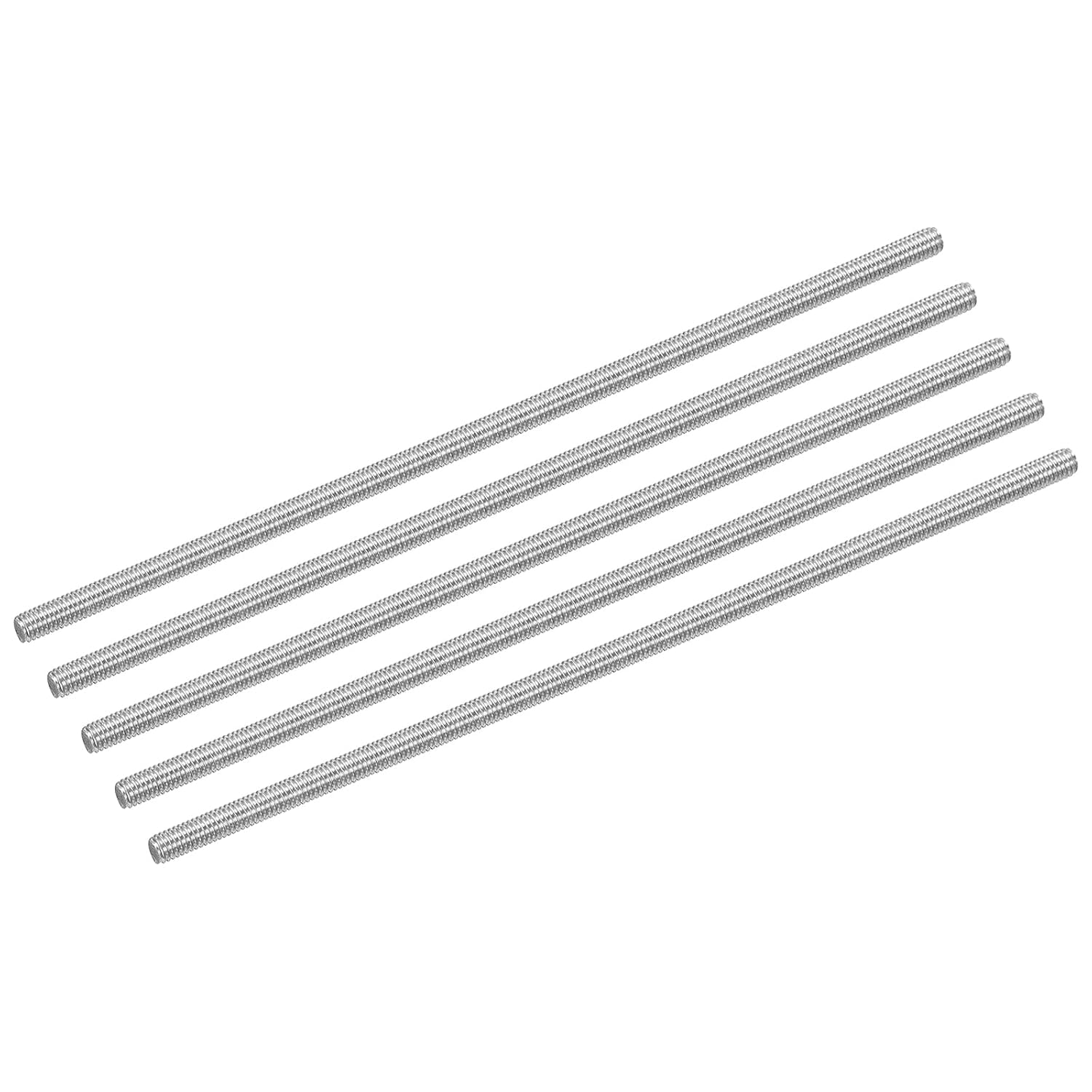CERPXFF-10Pcs M3 x 100mm Fully Threaded Rod 304 Stainless Steel Right ...
