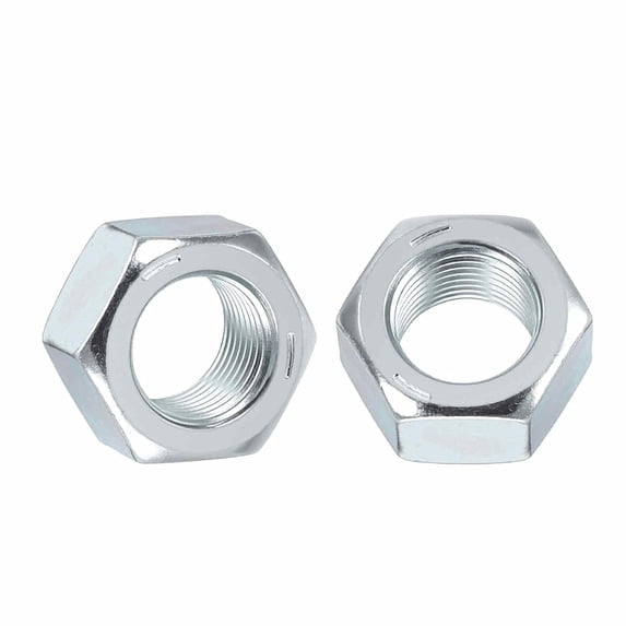 CERPXFF-10pcs Hex Nuts - [5/8"-18] Carbon Steel Grade 8 Hardware Nuts ...