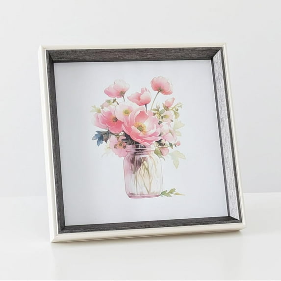 CERPXFF-10x10 Gray Square Picture Frame 10x10 Resin Photo Frame Wall ...