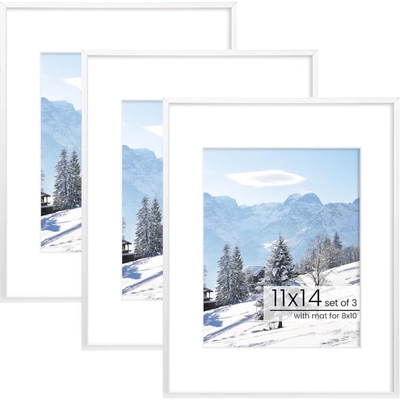 CERPXFF-11x14 Picture Frame, Inclined Plane Aluminum Photo 11x14 Frame ...