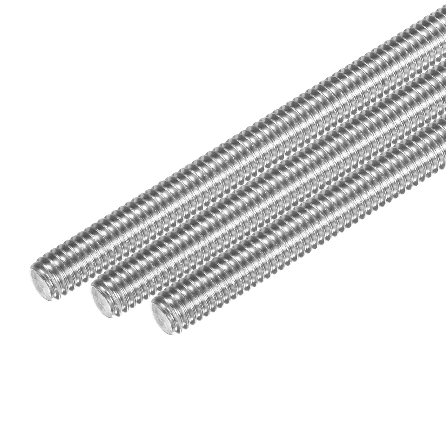 CERPXFF-12-Pack Fully Threaded Rod, M4x55mm 304 Stainless Steel Right ...