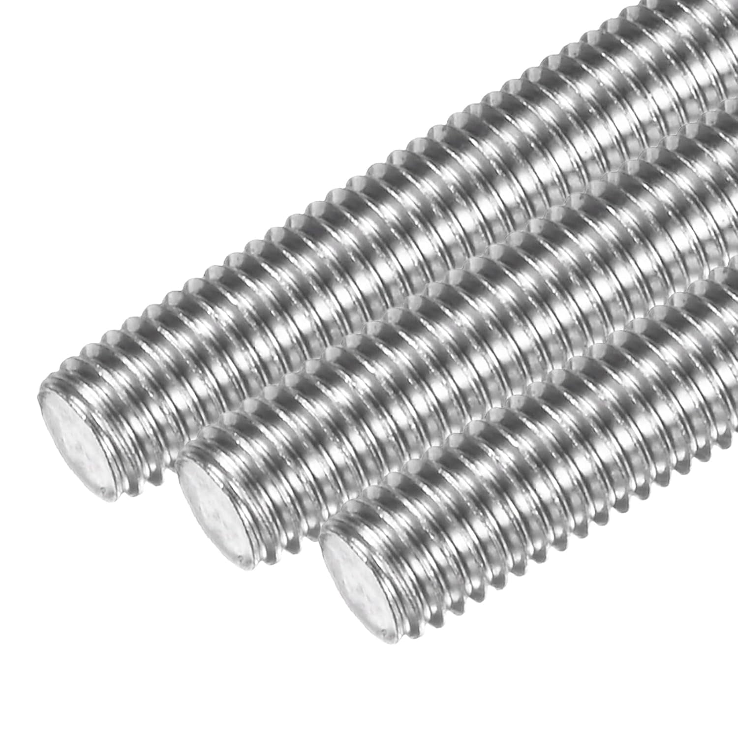 CERPXFF-12-Pack Fully Threaded Rod, M5x30mm 304 Stainless Steel Right ...