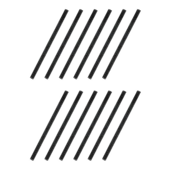CERPXFF-12Pcs Fully All Threaded Rod, 1/4" Thread 20 Pitch 4" Length ...