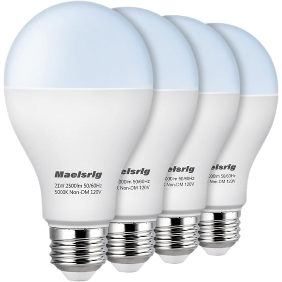 CERPXFF-150 Watt Equivalent LED Bulb, 21W Super Bright 2500 Lumens A21 ...