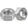 CERPXFF-150pcs #10-32 Hex Nuts, 304 Stainless Steel 18-8 External Hex ...