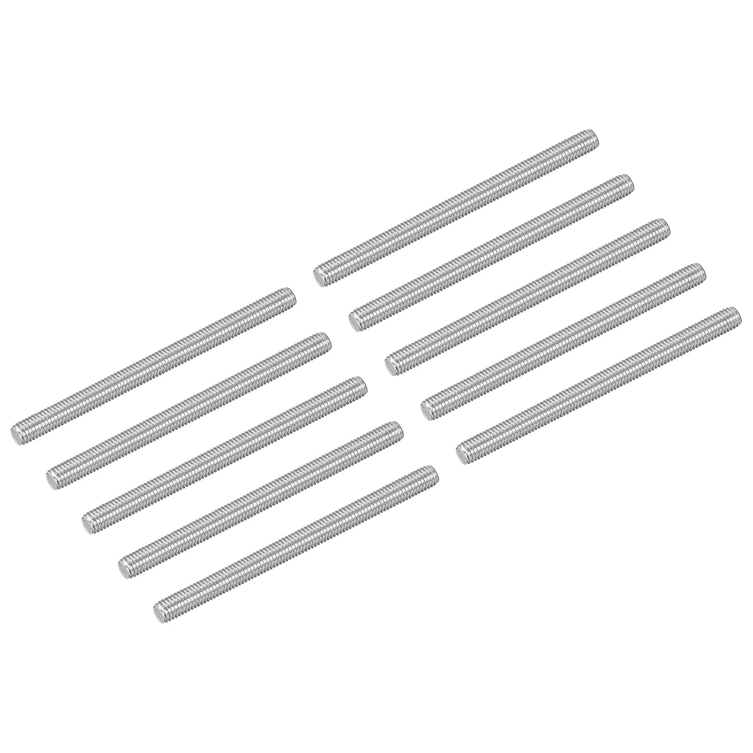 CERPXFF-15Pcs M5-0.8x70mm Fully Threaded Rods, Threaded Rods Bar Studs ...