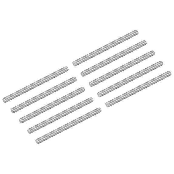 CERPXFF-15Pcs M5-0.8x70mm Fully Threaded Rods, Threaded Rods Bar Studs ...