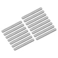 CERPXFF-15Pcs M6-1.0x45mm Fully Threaded Rods, Threaded Rods Bar Studs ...