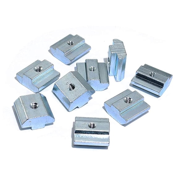CERPXFF-15pcs 4545 Series Sliding T Nuts Metric M4 Thread Slide in ...