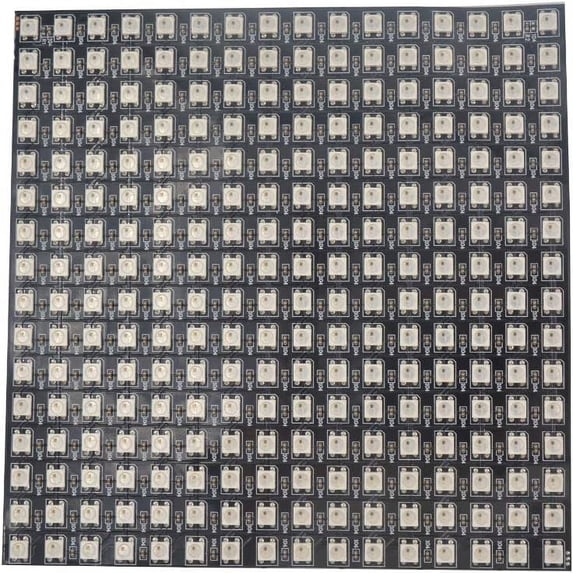 CERPXFF-16x16 LED Matrix 256 Pixels WS2812B Digital Flexible LED Panel ...