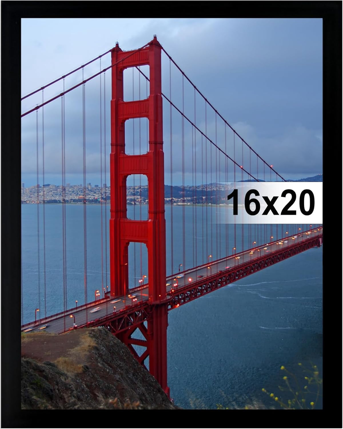 CERPXFF-16x20 Frames Wall Hanging Photo Frame, Picture Frames 16x20 Black, 1 Pack - Walmart.com