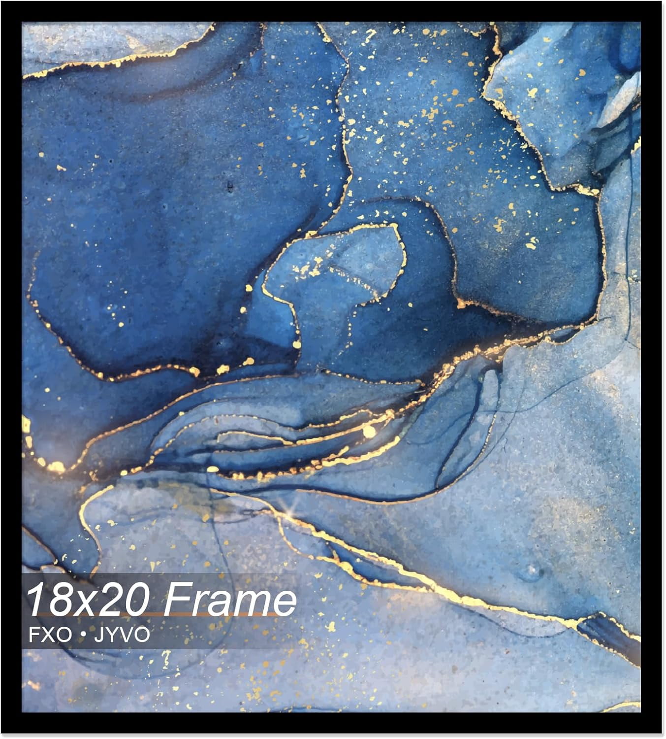 CERPXFF-18x20 Picture Frame, Black Frame for 18 x 20 Inch Picture ...