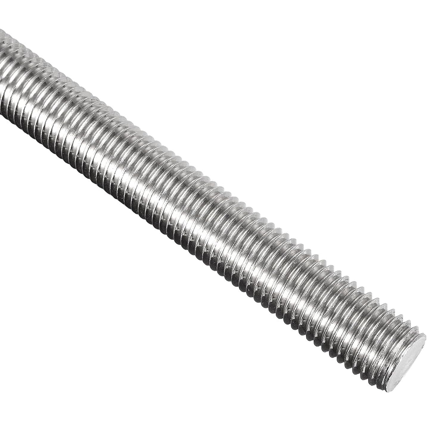 CERPXFF-1Pcs M12-1.75 x 350mm Length Fully Threaded Rod, 304 Stainless ...