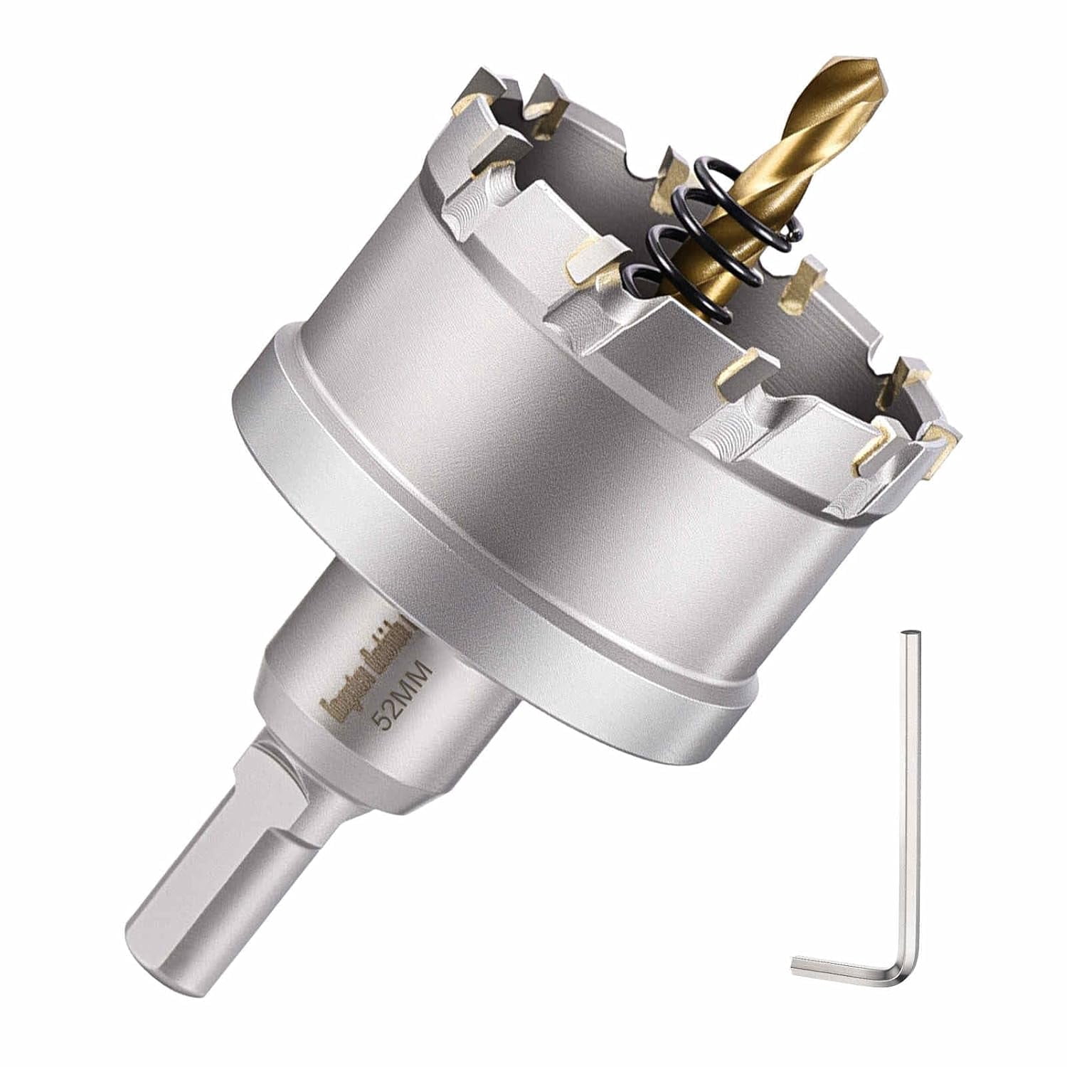 CERPXFF-2-3/64" Tungsten Carbide Hole Saw - 52mm Hole Cutter - Good for ...