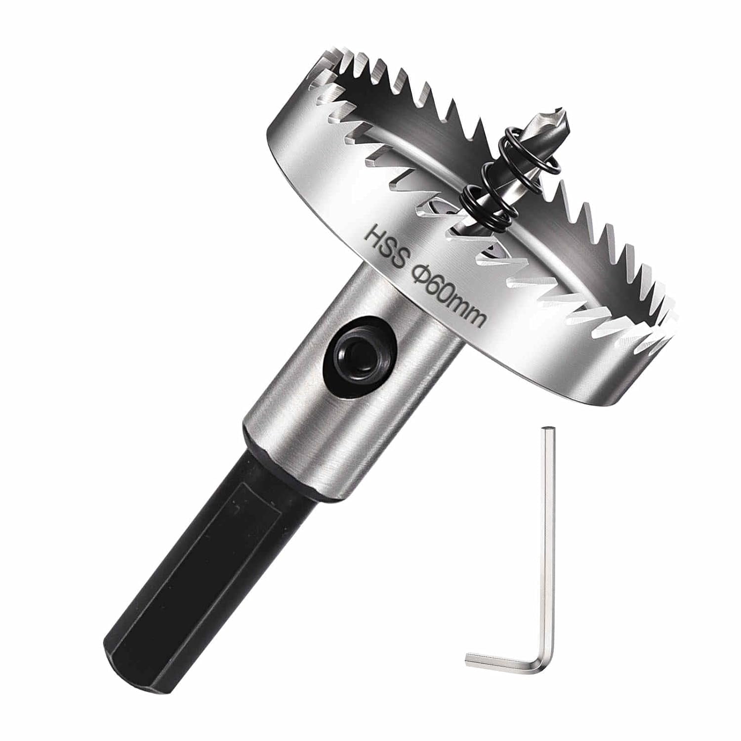 CERPXFF-2-3/8" Hole Saw 4341 High Speed Steel - 60mm Hole Cutter - Good ...